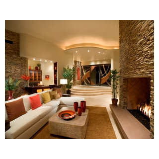 Radius Contemporary - Contemporary - Living Room - Phoenix - by Janet ...
