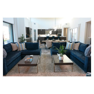 Rancho Mirage - New Build Ground Up - Contemporary - Living Room - Los ...