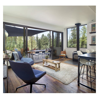 Raspberry Hideaway - Modern - Living Room - Denver - by Land + Shelter ...