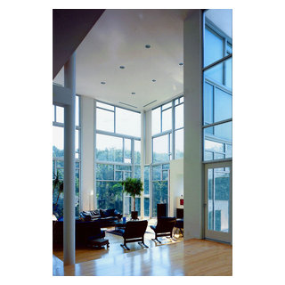 Rear Glass room - Modern - Living Room - Austin - by Norris ...