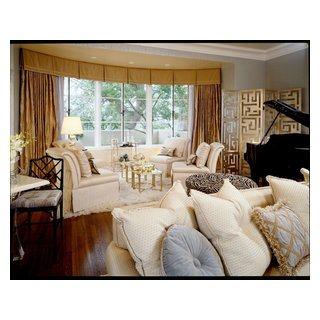 Reaume Construction & Design - Traditional - Living Room - Los Angeles ...