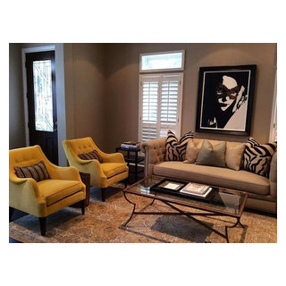 Reaves Home - Contemporary - Living Room - Houston - by LaMay Designs ...