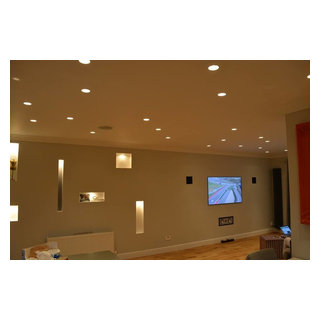 Recessed Wall Shelves - Modern - Living Room - Glasgow - by JRC ...