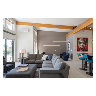 Redmond Residence - Contemporary - Living Room - Seattle - by Tred ...