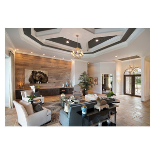 REGENCY MANOR MODEL - Contemporáneo - Salón - Miami - de Interiors ...