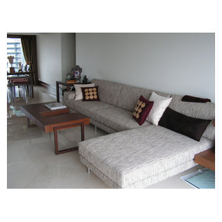 RESIDENCE AT ALTAMOUNT ROAD-MUMBAI, INDIA - Contemporary - Living Room ...