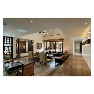 Residence by Ar Deepak Guggari - Transitional - Family Room - Pune - by ...