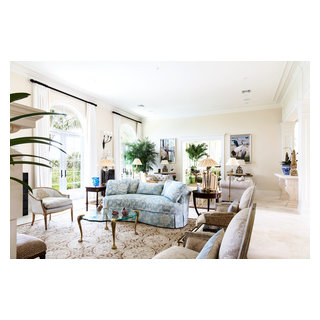 Residential projects at Vero Beach, Florida - Traditional - Living Room ...