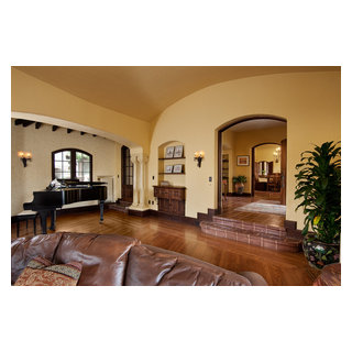Richard Requa Historic Remodel and Addition - Mediterranean - Living ...