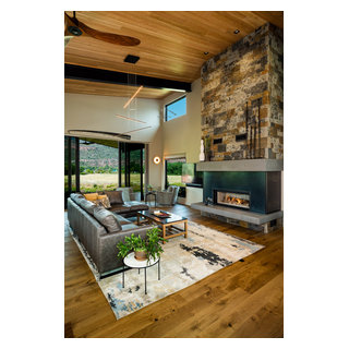 River Home - Contemporary - Living Room - Other - by Candent Design | Houzz