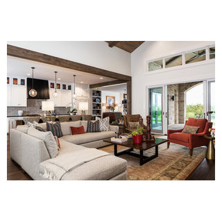 RIVER HOUSE BUILD - Transitional - Living Room - Other - by Lisa ...