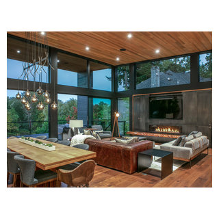Riverhouse - Contemporary - Living Room - Portland - by Jenny Baines ...