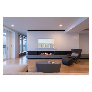 Riverview Residence - Modern - Living Room - Cincinnati - by Square ...