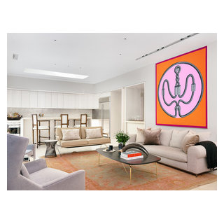 Robin Road - Contemporary - Living Room - Dallas - by R Brant Design ...