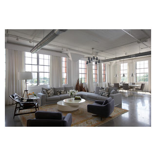 Robison Loft - Contemporary - Living Room - Austin - by FAB ...