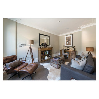 Roehampton Gate - Transitional - Living Room - London - by Milc ...