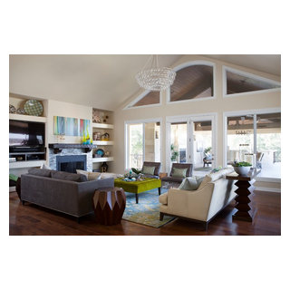 Rogers Rob Roy Home - Transitional - Living Room - Austin - by LOFThome ...