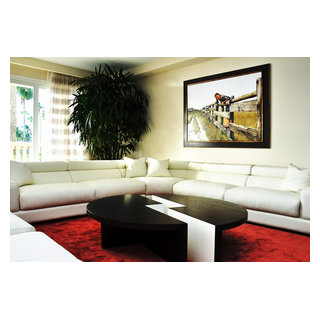 Ross - Contemporary - Living Room - Miami - by Causa Design Group | Houzz