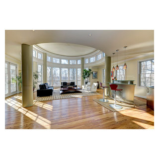 Rotunda Round - Contemporary - Living Room - Tampa - by Dean Brenneman ...
