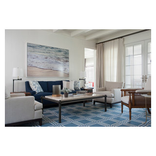 Rowayton - Contemporary - Living Room - New York - by Orrick & Company ...