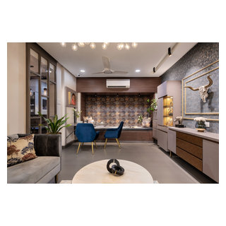 Ruby Residence - Eclectic - Living Room - Mumbai - by The Design Chapel | Houzz