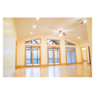 Rural Custom Home - Traditional - Living Room - Atlanta - by BGR Design ...