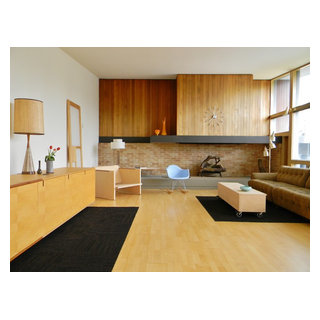 Rural Mid-Century Modern - Midcentury - Living Room - Seattle - by ...