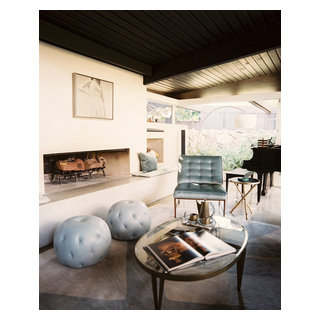 Rustic Canyon Retreat - Midcentury - Living Room - San Francisco - by ...