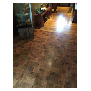 Rustic Downtown Restoration - Rustic - Living Room - Philadelphia - by ...
