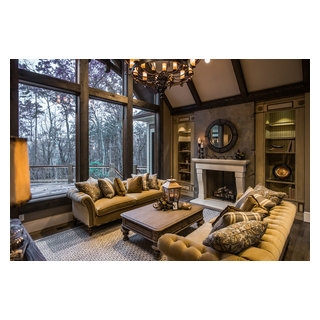 Rustic Keeping Room - Rustic - Living Room - Other - by Fairview Custom ...