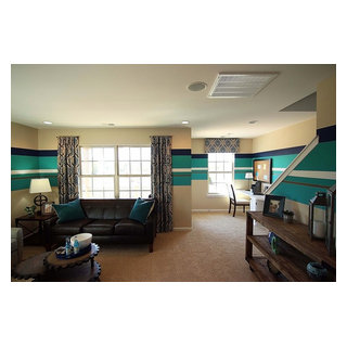 Rustic Luxe - Rustic - Living Room - Charlotte - by Intermark Design ...