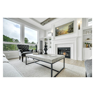 Rustic Modern Home - Modern - Living Room - Minneapolis - by Custom One ...