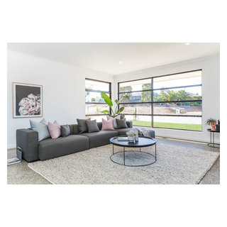 Rylock Custom Windows & Doors - Scandinavian - Living Room - Melbourne ...