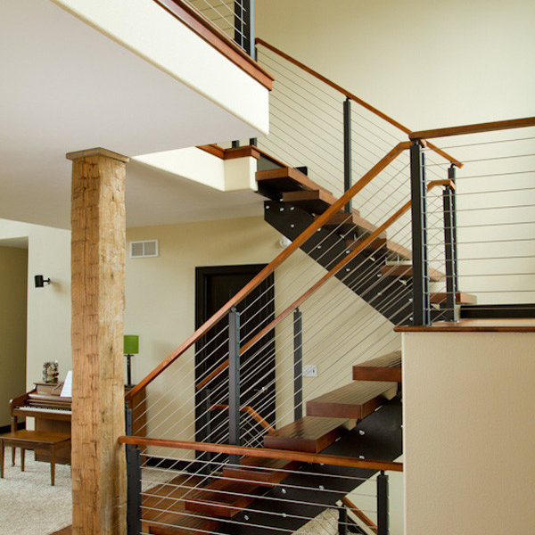 Modern Loft Railing - Photos & Ideas | Houzz