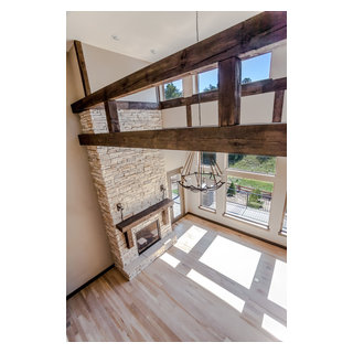 Saddleback Residence - Rustic - Living Room - Minneapolis - by Aspect ...