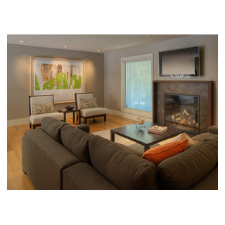 San Rafael ranch style house - Modern - Living Room - San Francisco ...