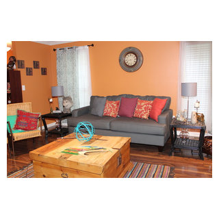 Sardin Residence - Southwestern - Living Room - Atlanta - by Heather ...