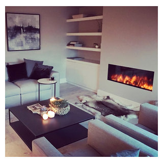 Scandi Style Lounge Renovation - Scandinavian - Living Room - Cheshire ...