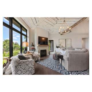 Scenic Farmhouse Remodel - Farmhouse - Living Room - Other - by ABK ...