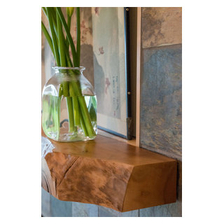 Sea Ranch Sculpture Point Fireplace - Contemporary - Living Room - San ...