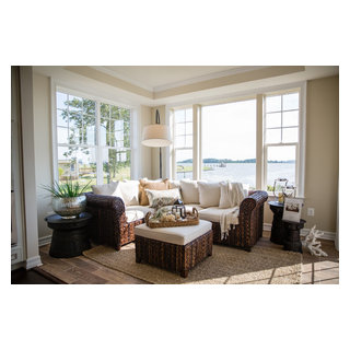 Seahawk - Beach Style - Living Room - Baltimore - by Caruso Homes | Houzz
