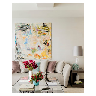 Seaport High Rise - Contemporary - Living Room - Boston - by Elms ...