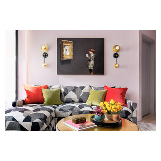 Seaport High Rise: Living Room - Contemporary - Living Room - Boston ...