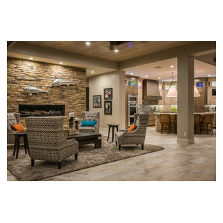 Seating Area - Contemporary - Living Room - Denver - by CP Designs ...