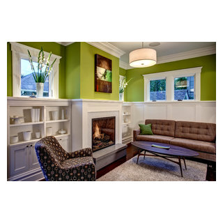 Seattle "Box" Remodel - Transitional - Living Room - Seattle - by NRC ...