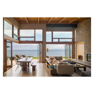 Seaview Escape - Contemporary - Living Room - Seattle - by Coates ...