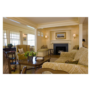Selkirk Ledge - Traditional - Living Room - Boston - by Elizabeth ...