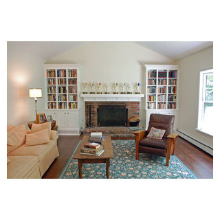 Shaker Style Bookcases - Traditional - Living Room - New York - by John ...