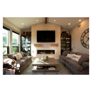Shell Beach Remodel - Beach Style - Living Room - San Luis Obispo - by ...