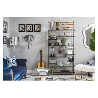 Shifting Gears - Eclectic - Living Room - Chicago - by Esslinger Design ...